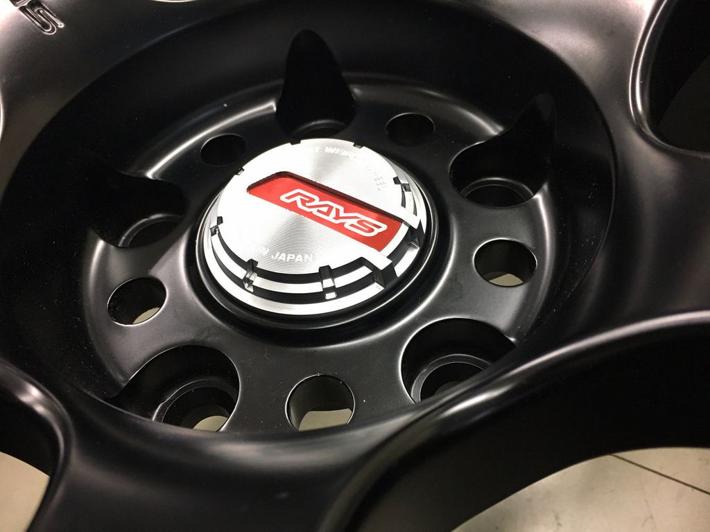 4x RAYS Gram Lights GL Center Cap Red/Silver- 57D 57DR 57CR 57 maximium ...