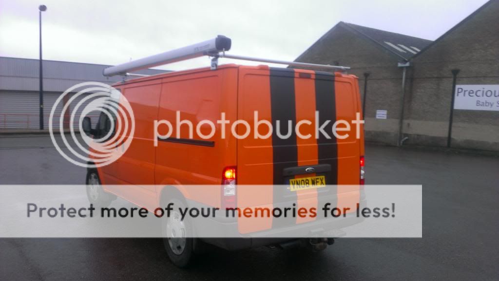 Ford Transit Forum • View topic - EX rac van ..nice orange want a black ...