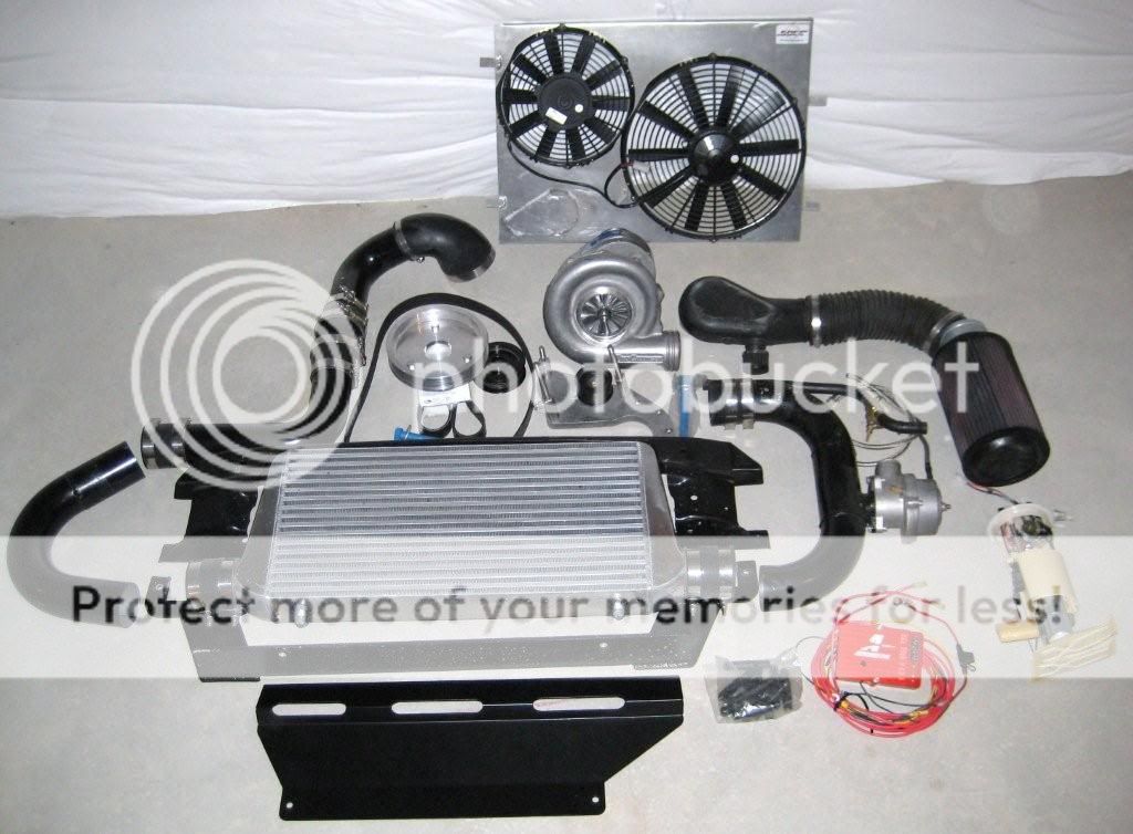 FS: Polished D1SC Procharger Kit with front mount Intercooler ...