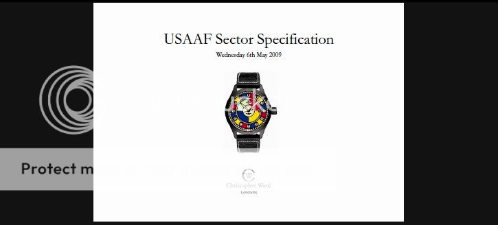 USAAF Sector - Christopher Ward Forum