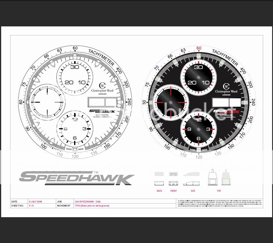 C40 Speedhawk (tm) - Christopher Ward Forum