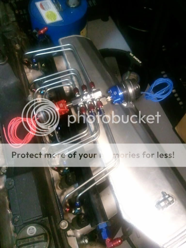 Nitrous install on DaveH intake | Supra Forums