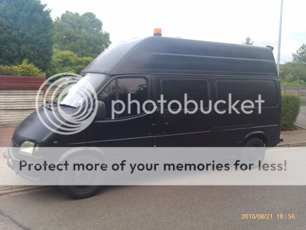 Ford Transit Forum • View topic - Another Matt Black Transit!