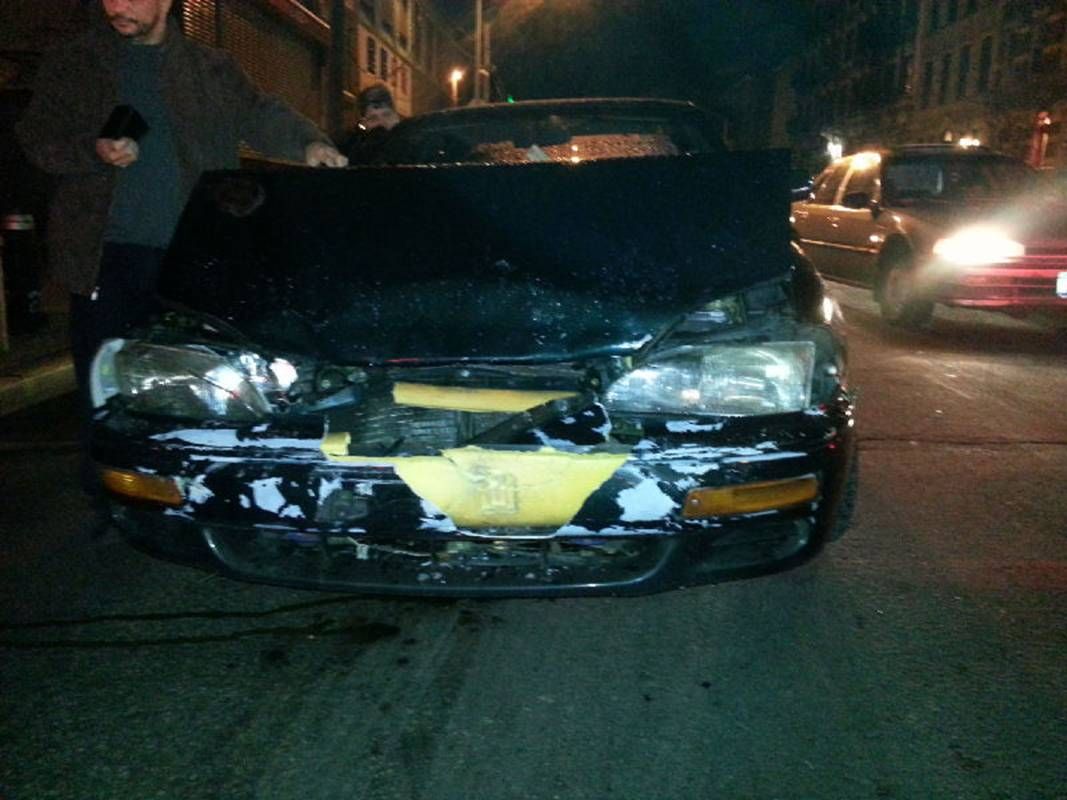 Sprinter Armor v1-R: Done! I bolted a steel angle to my impact ...