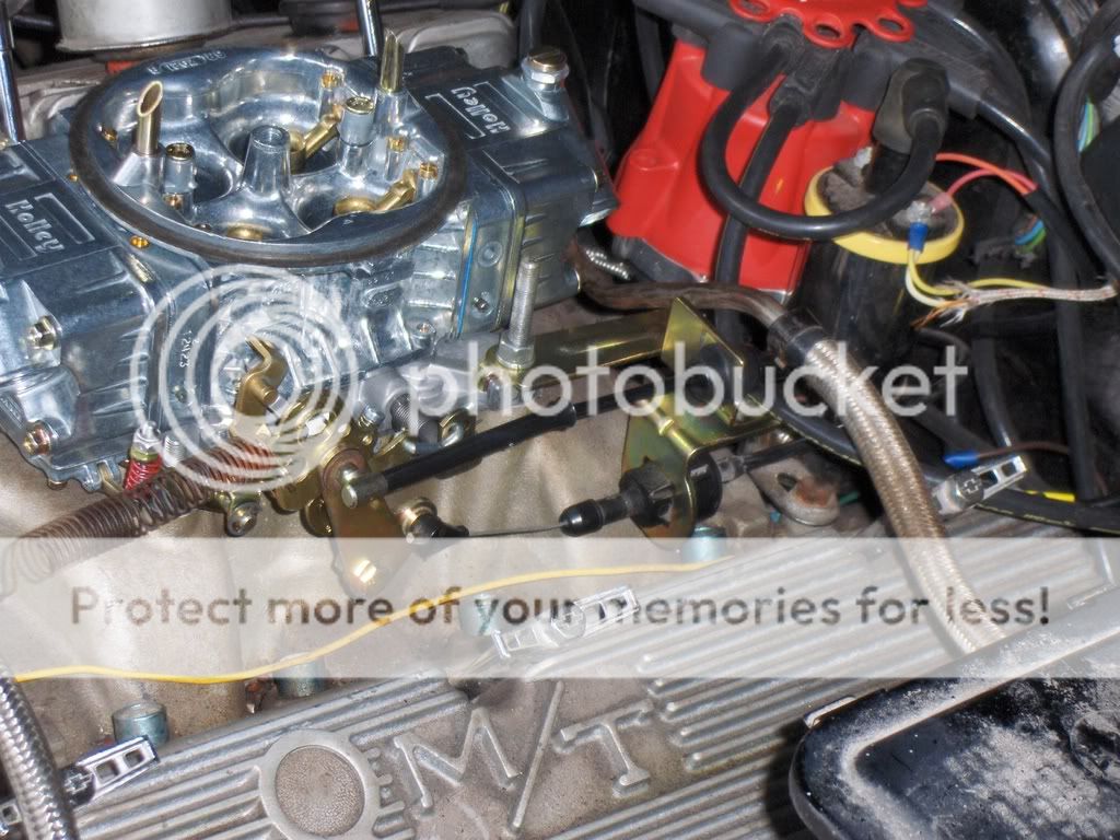 Holley 4150 Throttle Linkage - Chevelle Tech