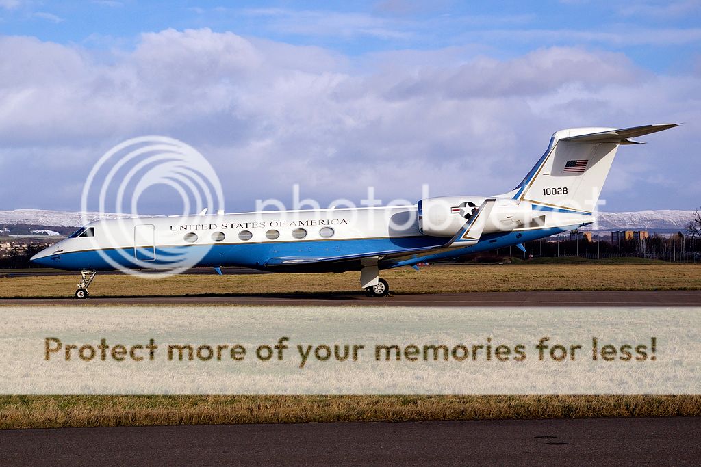 USAF C37 at GLASGOW - FighterControl