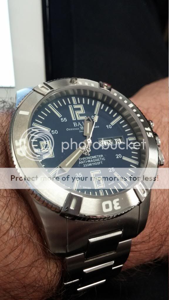 FS Ball Spacemaster XLume GLOW - Blue Dial | WatchUSeek Watch Forums